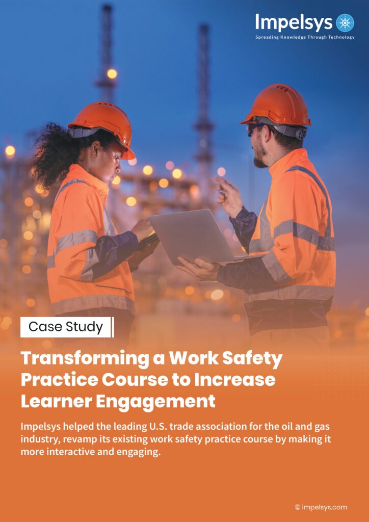 How a work safety course was turned to a learner engagement part